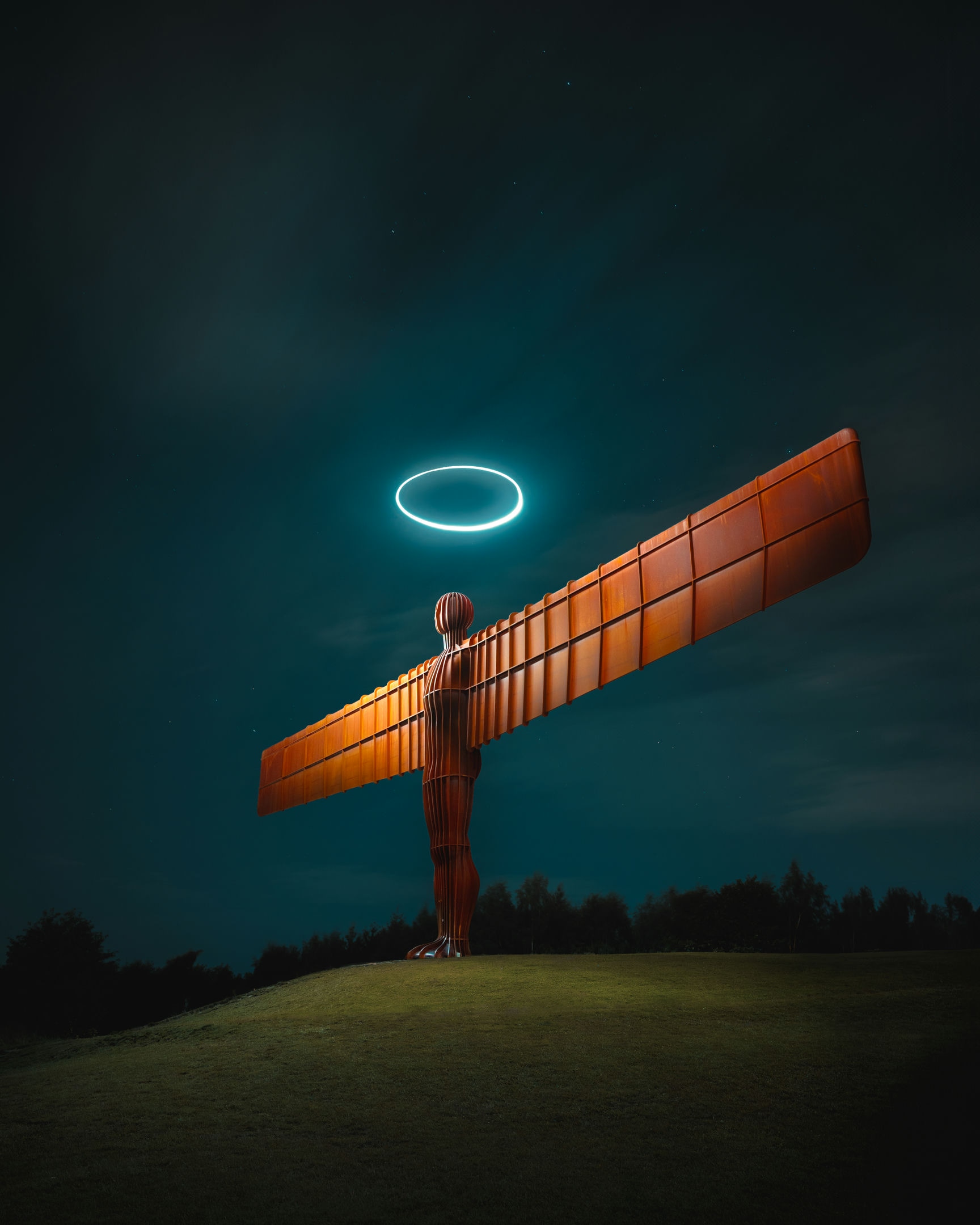 Paesaggi maestosi illuminati come still life: il drone light painting ...